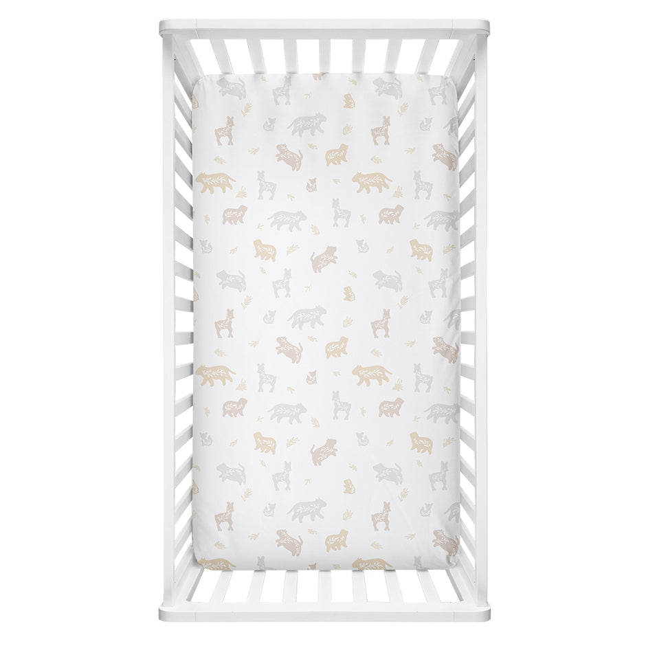 Fitted Cot Sheets | Living Textiles | Nursery